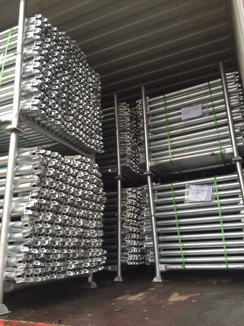 Pin & Ring Single Ledger for Ring Lock System Scaffolding