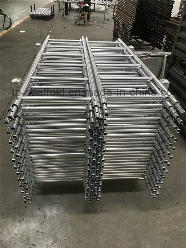 Galvanized Steel Ringlock Scaffolding Ladder with Inner Joint Pin