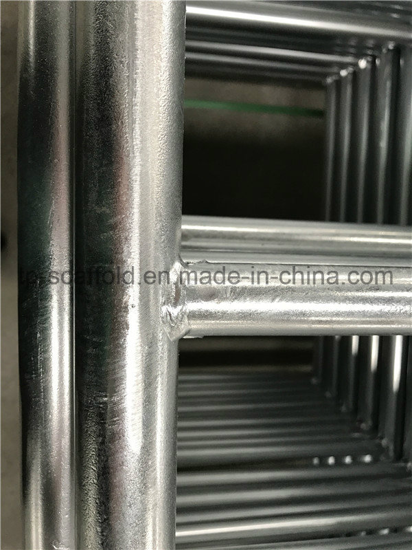Galvanized Steel Ringlock Scaffolding Ladder with Inner Joint Pin
