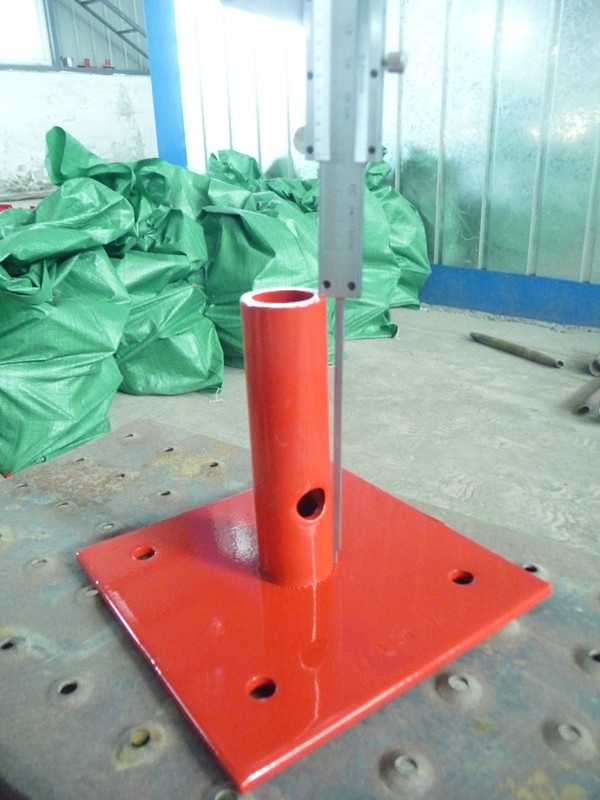OEM Frame Scaffolding Base Plate Scaffold Base Plate for Construction